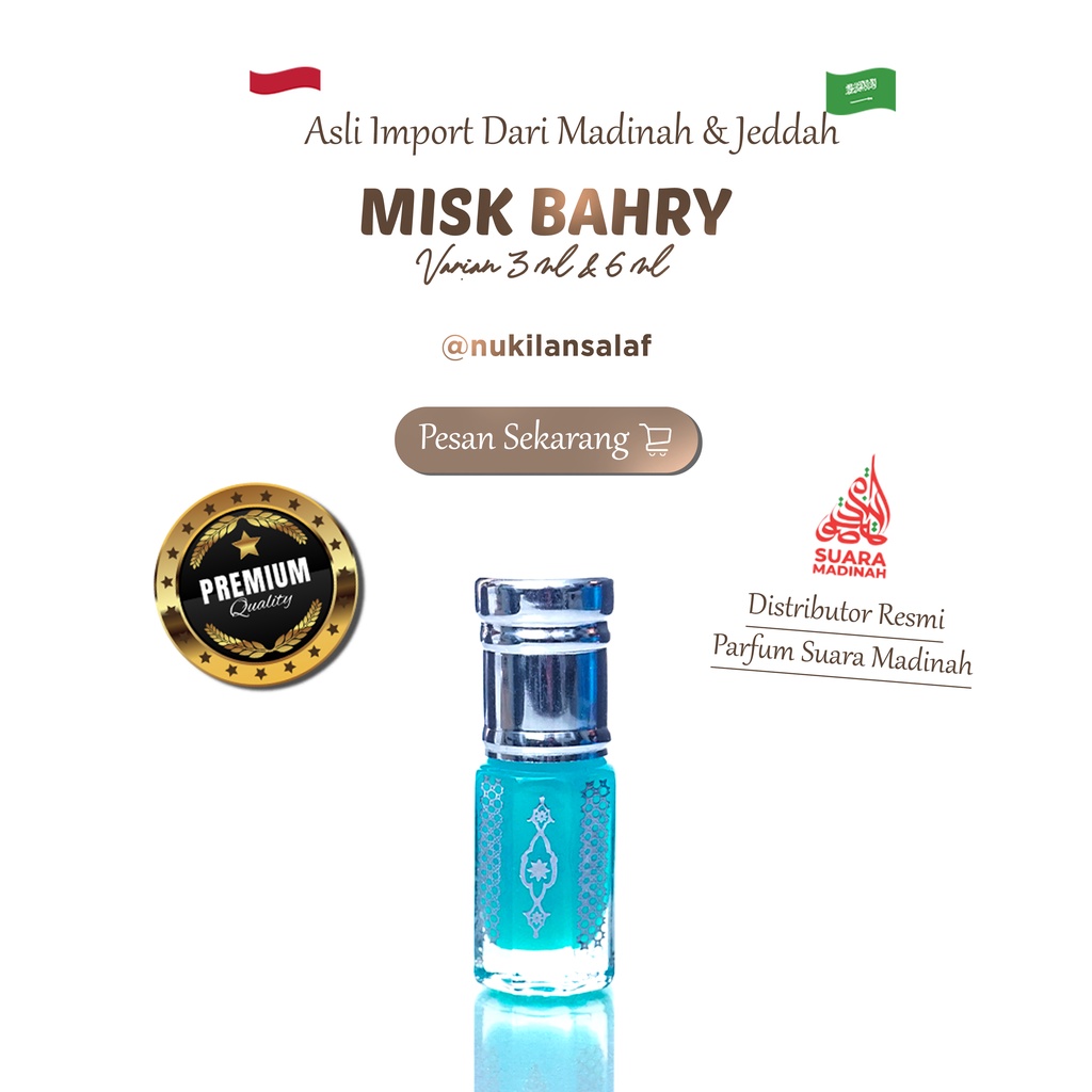 Jual Parfum Misk Bahry - SUARA MADINAH | Shopee Indonesia