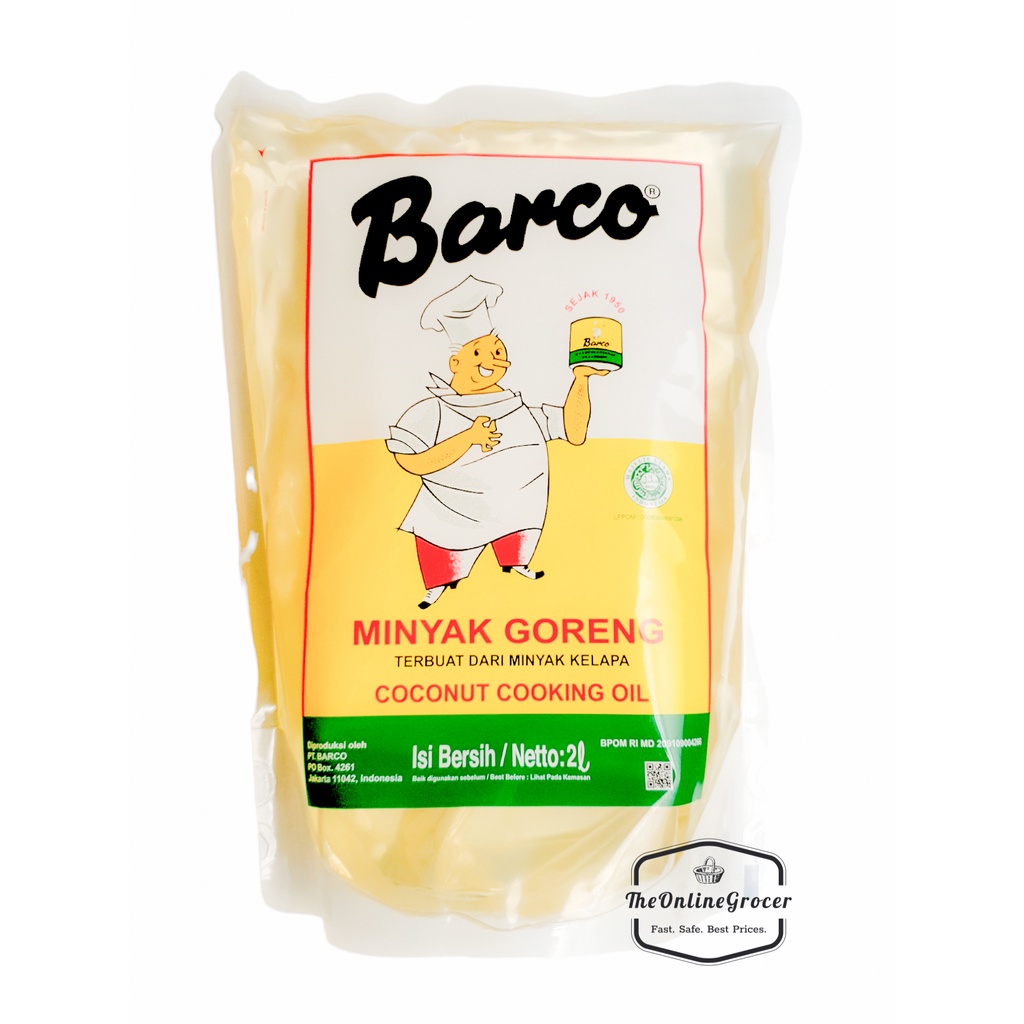 Jual BARCO Minyak Goreng Kelapa Murni Coconut Cooking Oil 2 Liter ...