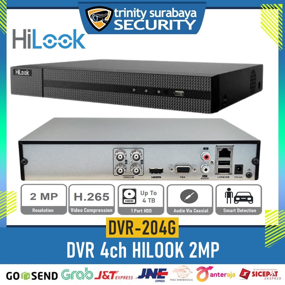Jual DVR 4ch HILOOK DVR-204G-M1/T By Hikvision | Shopee Indonesia