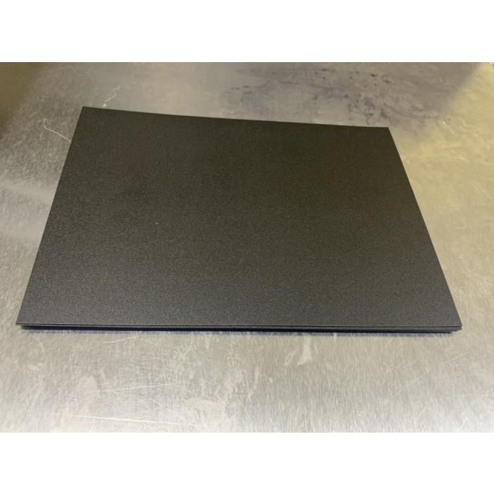 Jual Mika Doff Hitam Pp Pasir Tebal 0.70Mm Ukuran A3 Buku | Shopee ...