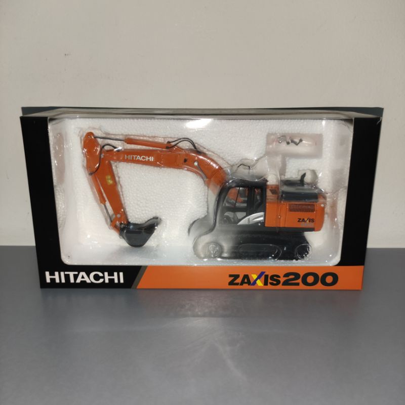Jual miniatur excavator DIECAST Hitachi ZAXIS 200 skala 1:40 | Shopee ...