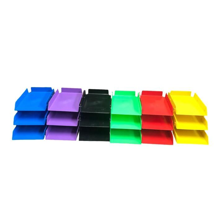 Jual File Tray Rak Dokumen 3 Tingkat Plastik Rak Kertas Susun | Shopee ...