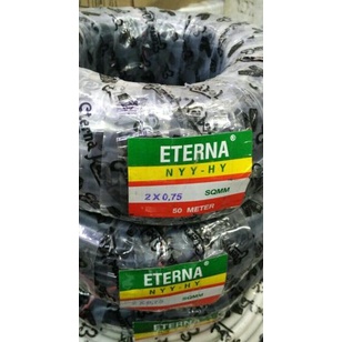 Jual Kabel Listrik Eterna Nyy Hy / Kabel Serabut Hitam | Shopee Indonesia