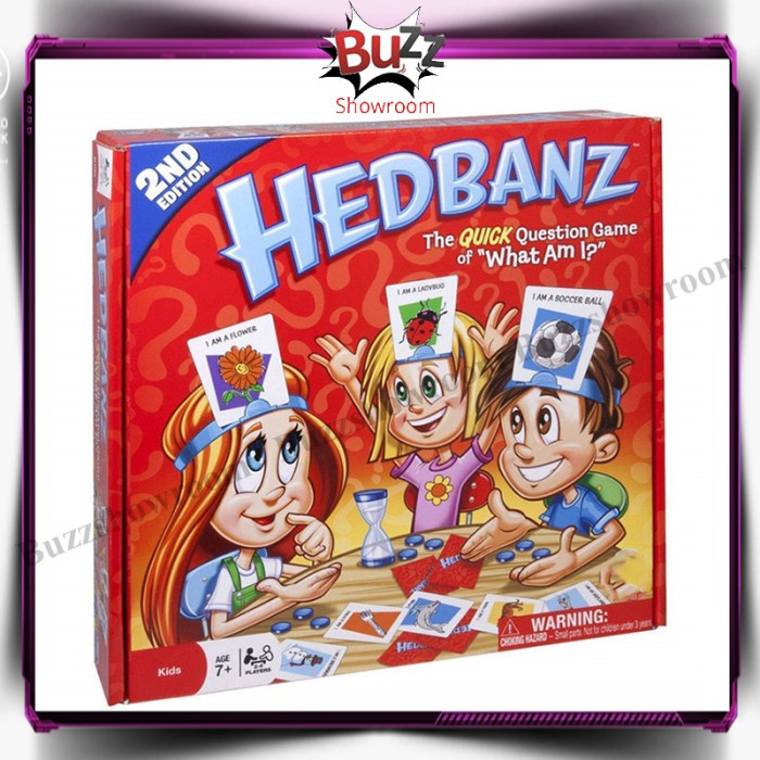 Jual hedbanz guess who am i family game kids Mainan anak keluarga ...
