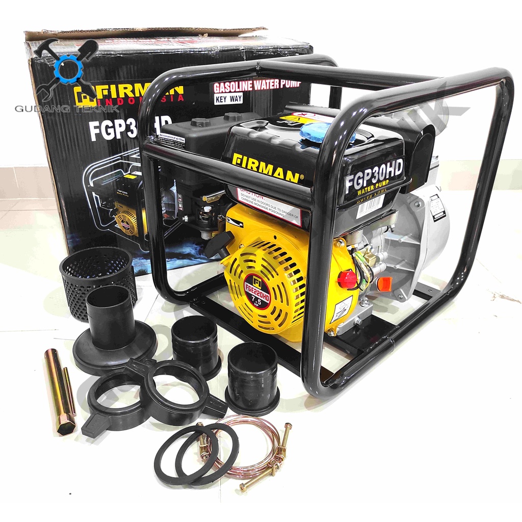 Jual Water Pump 3" FIRMAN FGP30HD / Mesin Waterpump Alkon 3 Inch ...