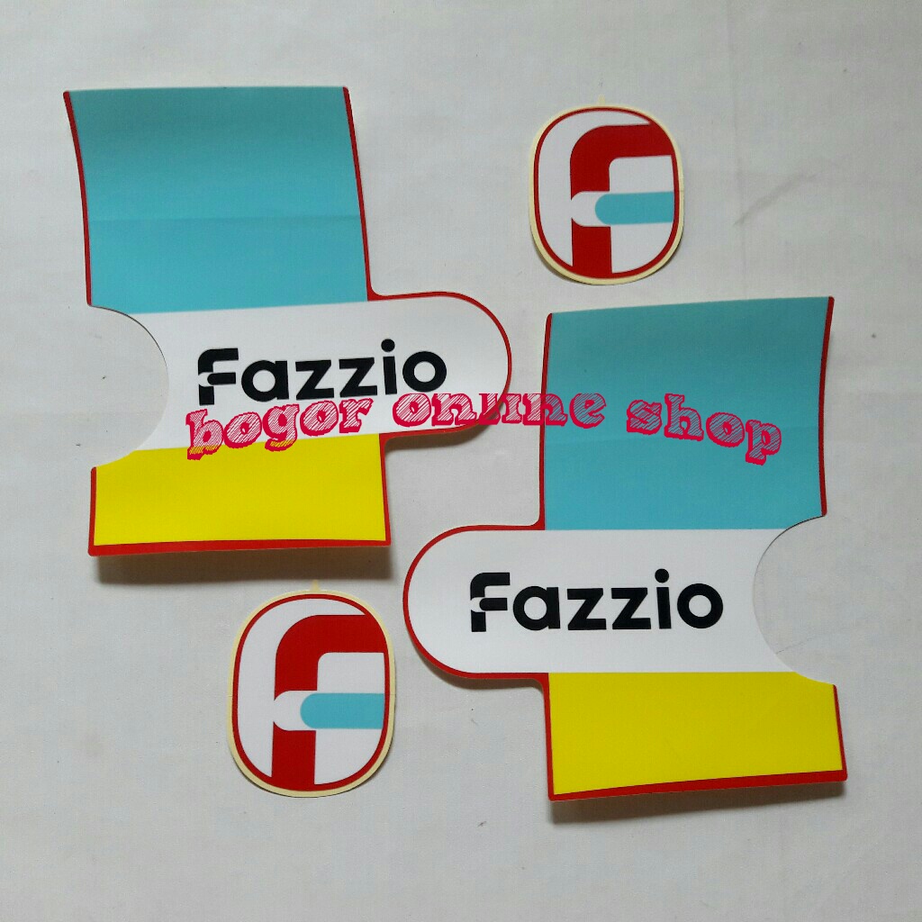 Jual sticker striping body motor yamaha fazzio 2023 merah | Shopee ...