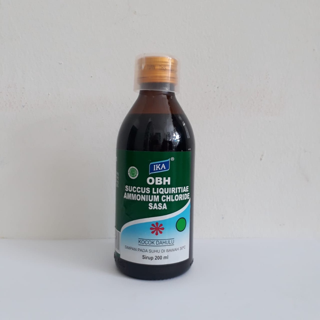 Jual OBH Ika Obat Batuk Hitam 200 ml | Shopee Indonesia