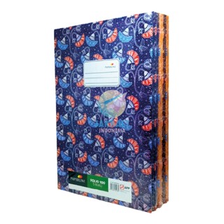 Jual (1 Pcs) Buku Tulis Folio Bergaris Hard Cover PAPERLINE isi 100 ...