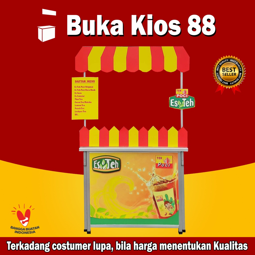 Jual Booth Portable Full Stiker GRATIS Design ukuran P. 100 L. 60 T.80 ...