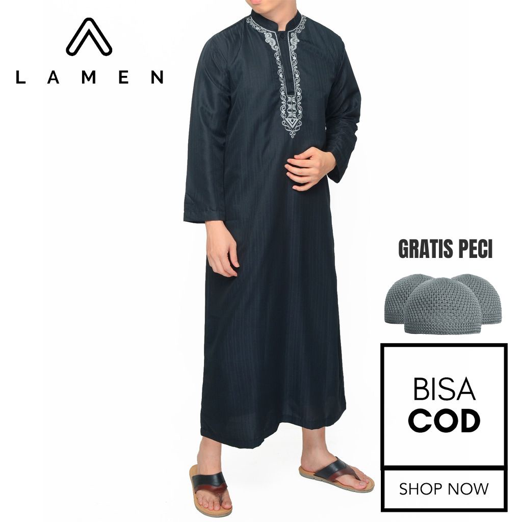 Jual Gamis Pria Laki Laki Dewasa Lengan Panjang Lengan Pendek Pakistan ...