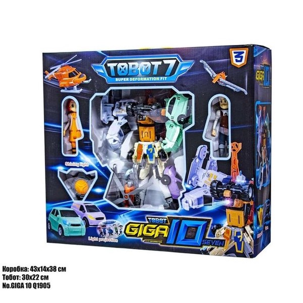 Jual Mainan Robot giga 10 Mobil Berubah jadi Robot | Shopee Indonesia