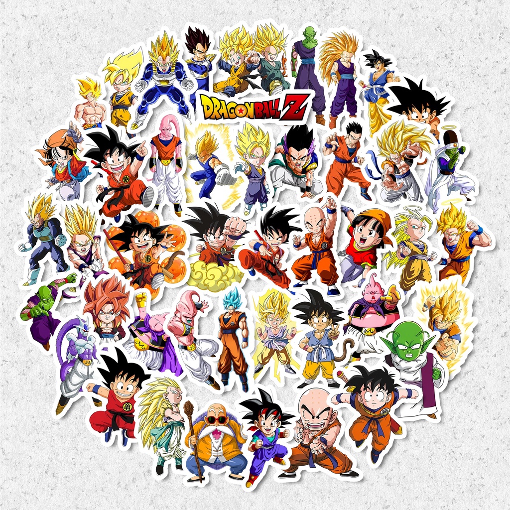Jual 11 Pcs Sticker Pack Dragon Ball - Stiker Dragon Ball Z - Sticker ...