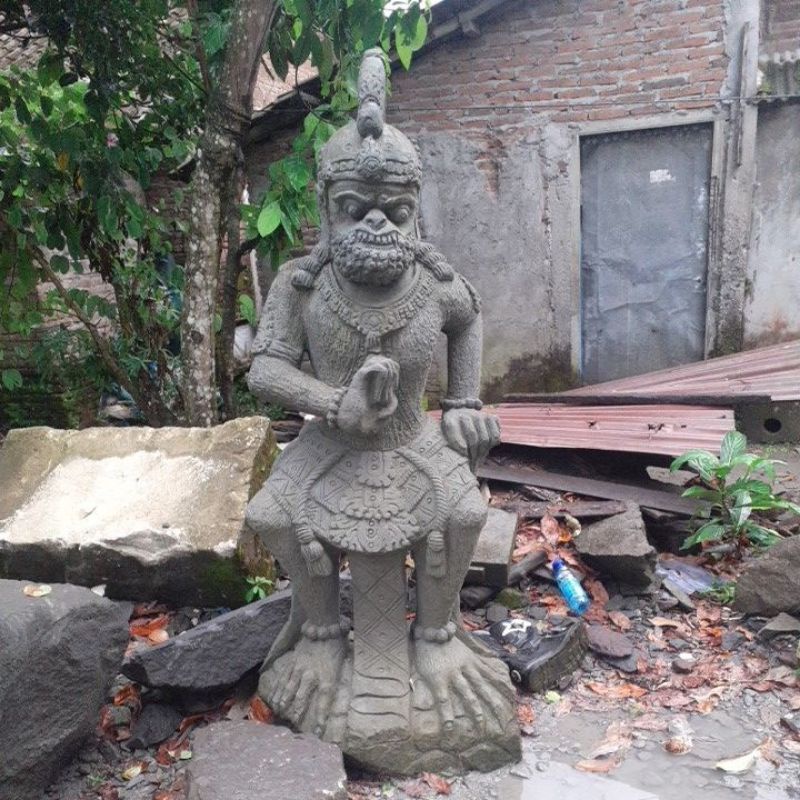 Jual PATUNG HANOMAN 165CM BAHAN BATU CANDI#PATUNG BATU MURAH | Shopee ...