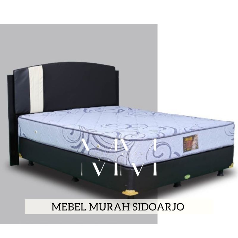 Jual Set Spring bed Central deluxe uk 90 x 200 120 x 200 160 x 200 180 ...