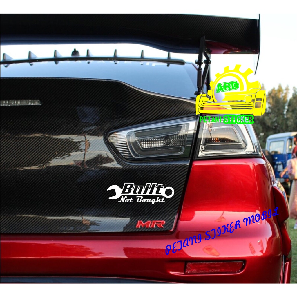 Jual STIKER MOBIL STICKER KUNCI BUILT KAP BODY MOBIL | Shopee Indonesia
