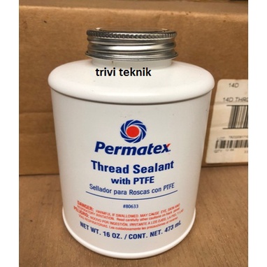 Jual Permatex 14D thread sealant with ptfe, permatex 80633 | Shopee ...