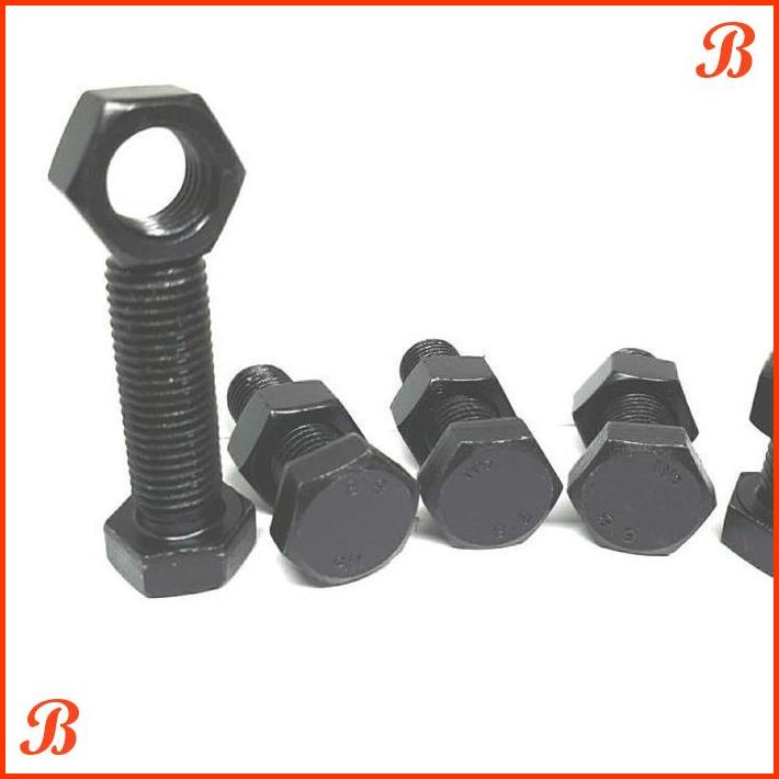 Jual BAUT MUR 88 16X70 BAUT BAJA M16 BAUT HTB KUNCI 24 BAJA HITAM 16 X 70 | TMGS | Shopee Indonesia