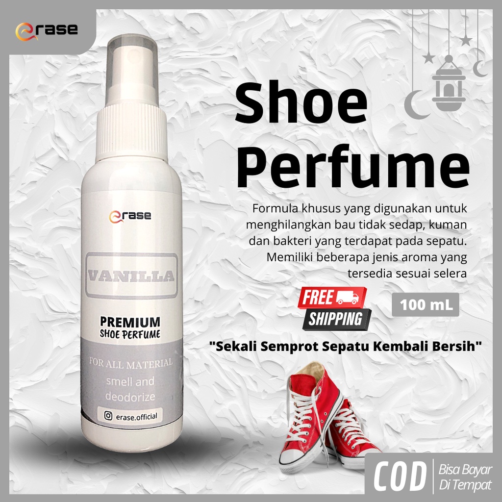 Jual PEMBERSIH PARFUM SEPATU DAILY SHOE PERFUME ANTI BAKTERI ANTI BAU ...
