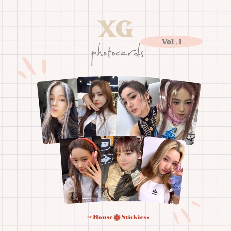 Jual XG Unofficial Photocard (Gf Selca Edition) | Shopee Indonesia