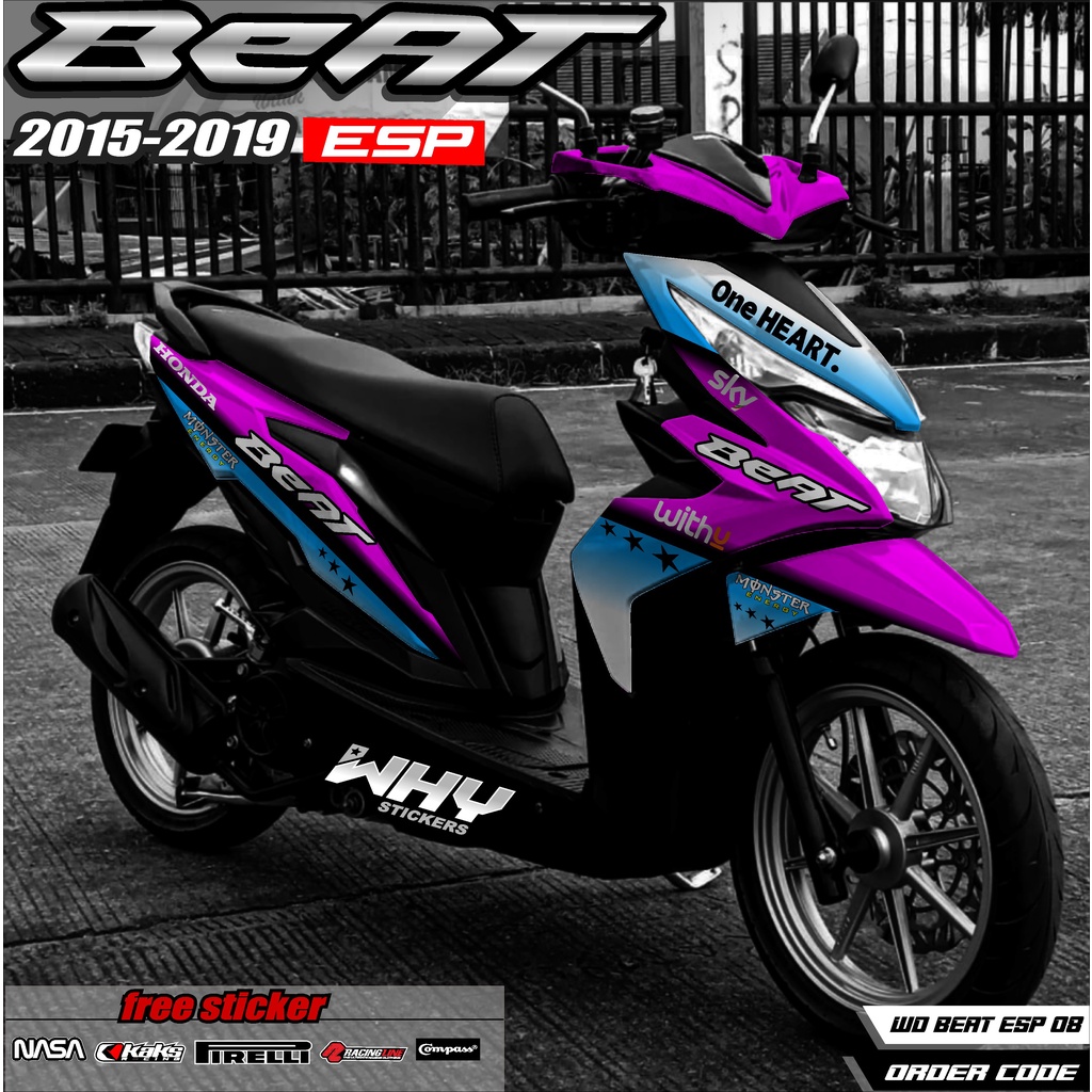 Jual Decal Sticker Beat Street Fullbody / Decal Beat Esp Fullbody Decal ...