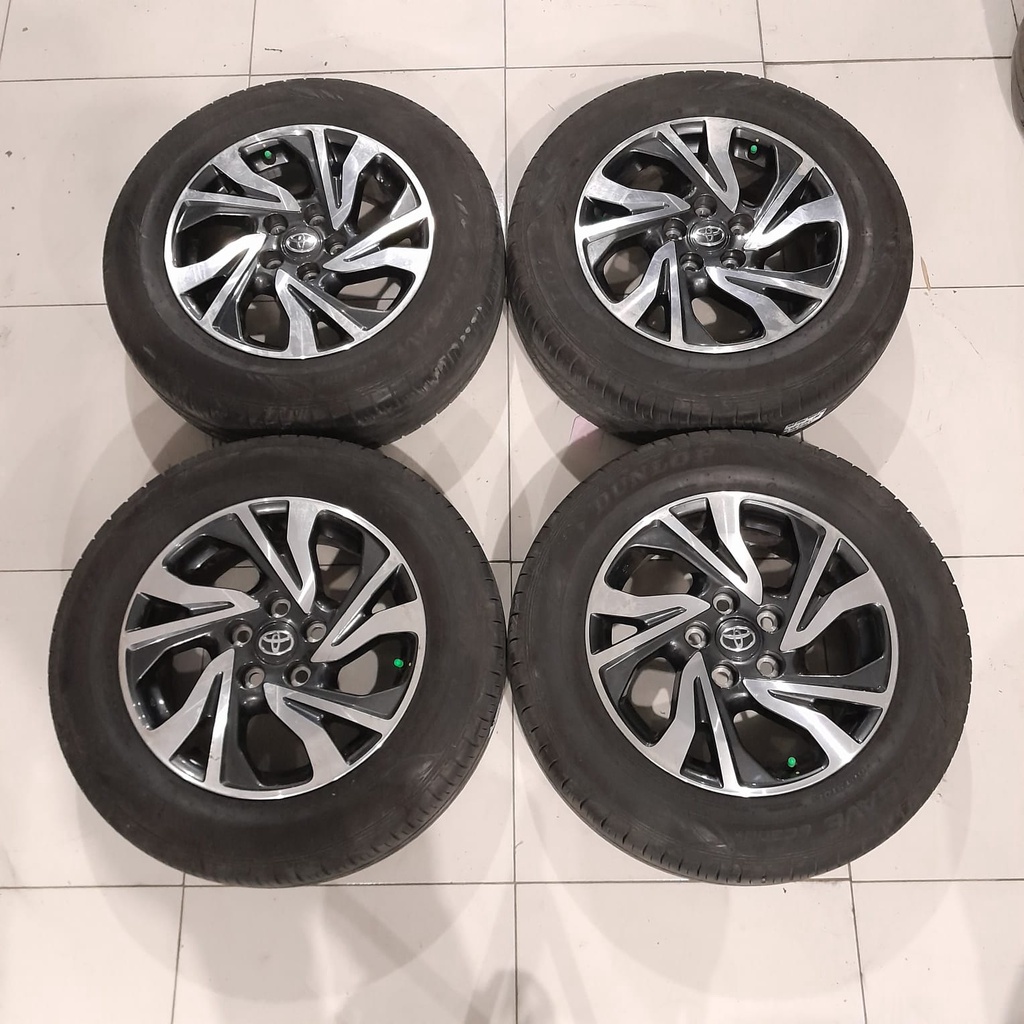 Jual Velg Pelek Bekas Copotan Mobil OEM INova Ring 16 + Ban 205 65 R15 ...