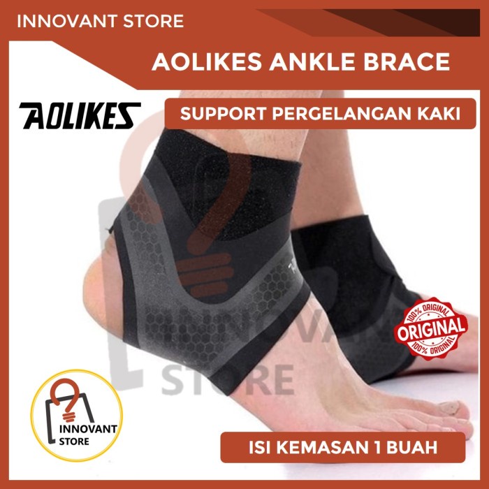 Jual Ankle Support Aolikes Brace Deker Pelindung Engkel Pergelangan ...