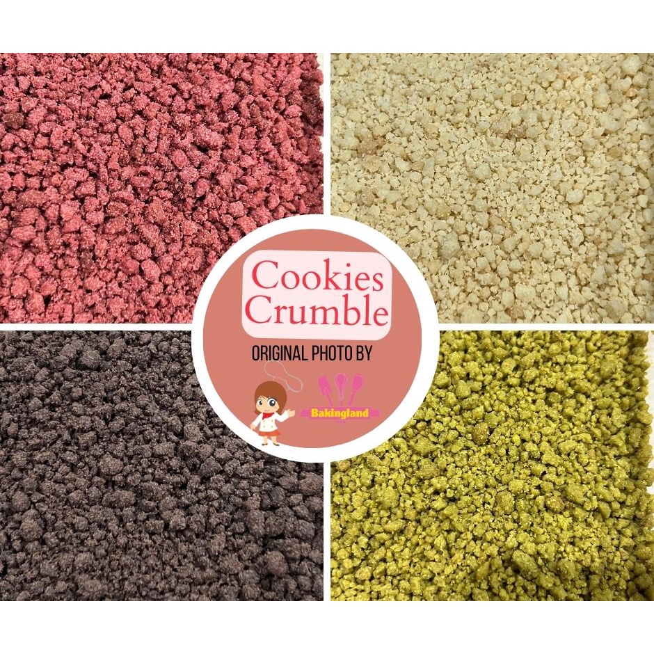 Jual cookie crumble / cookies crumbs la kreiva remahan kue | Shopee Indonesia