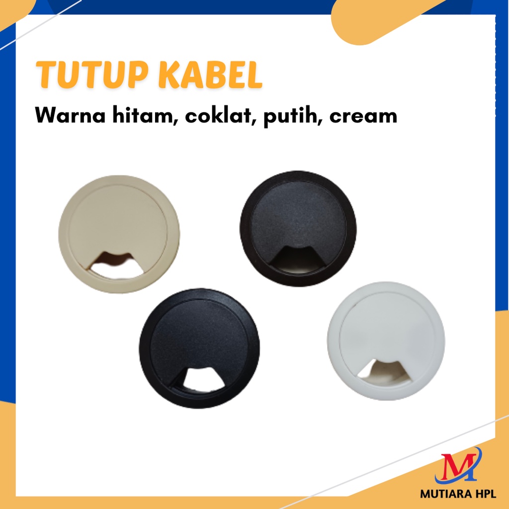 Jual Gromet / Tutup Lubang Kabel Meja Plastik | Shopee Indonesia