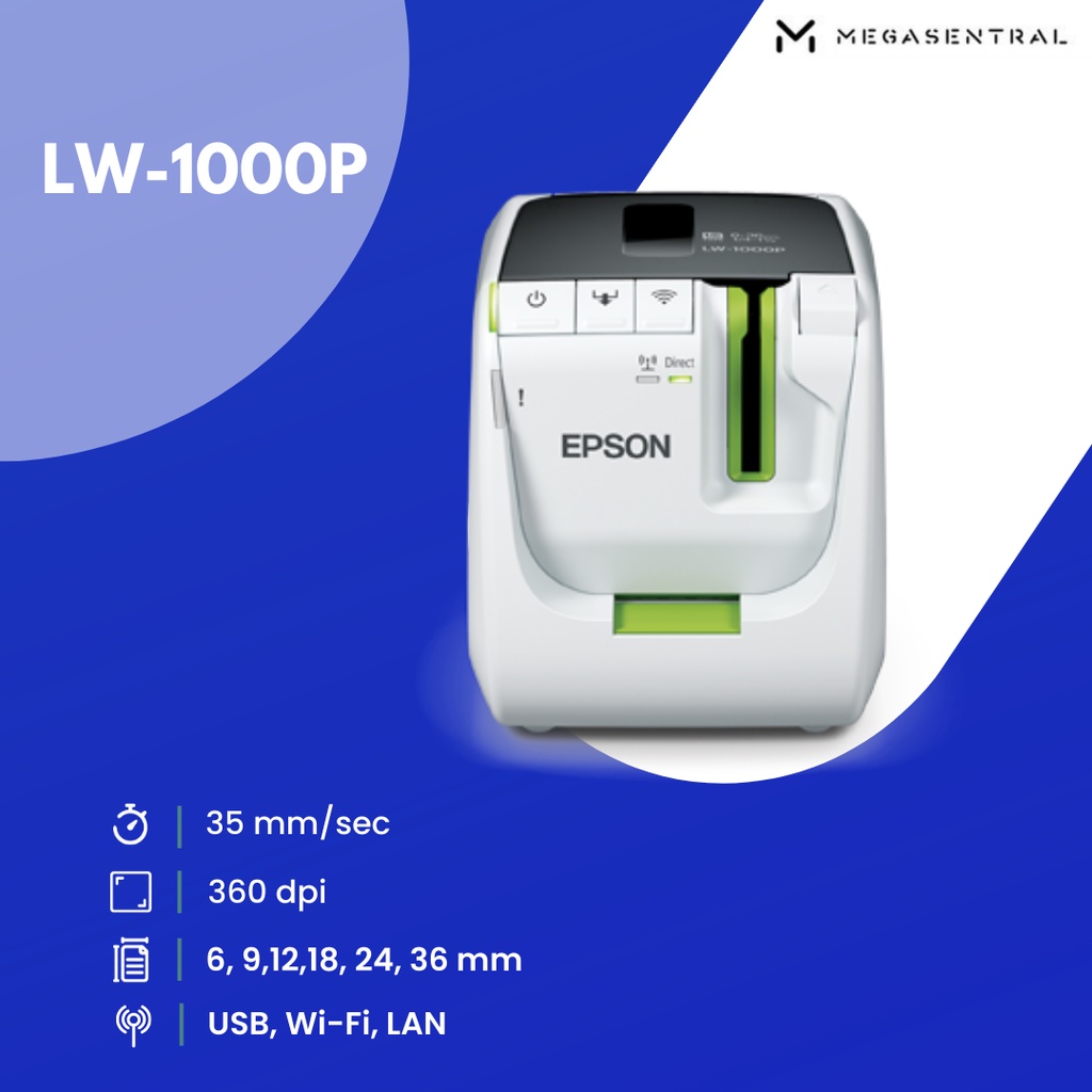 Jual Epson LabelWorks LW-1000P Label printer | Shopee Indonesia