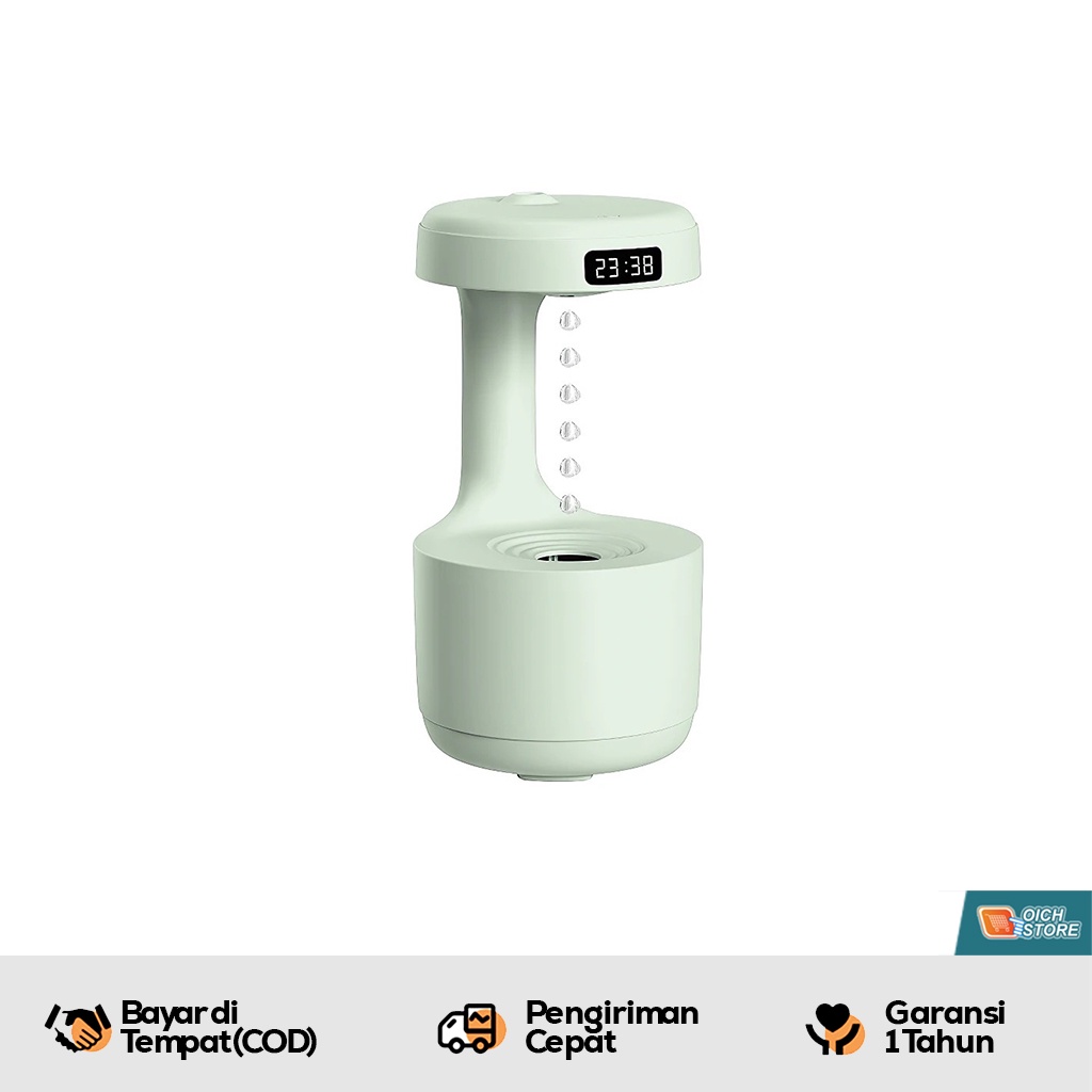 Jual Ultrasonic Humidifier Diffuser Corong Aromatherapy 130ml | Shopee ...