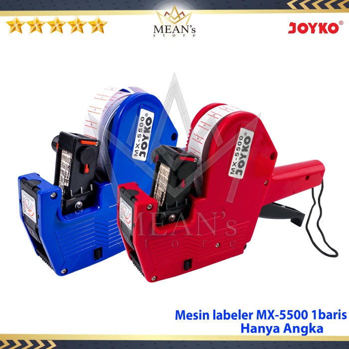 Jual Terlaris Alat Label Harga Joyko Mx-5500 / Mesin Label Harga 1Baris ...
