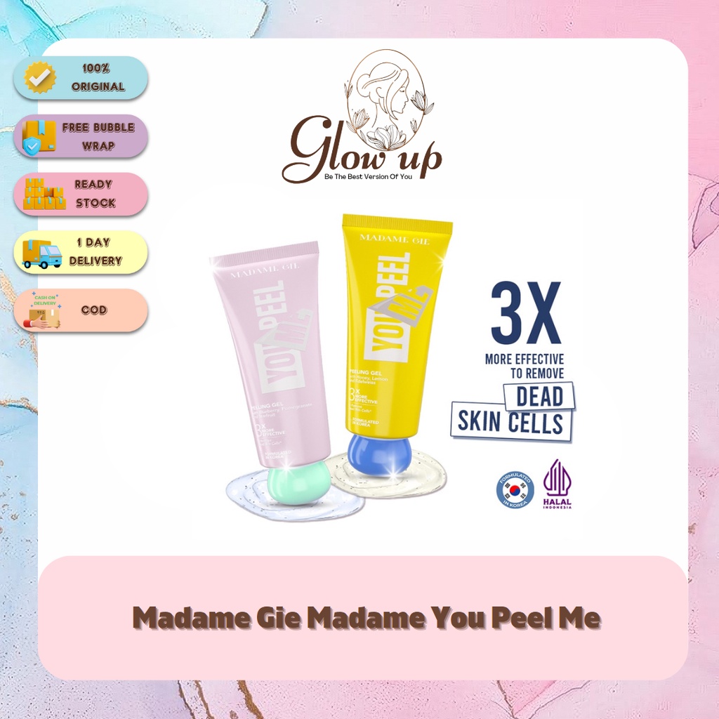 Jual GLOWUP Madame Gie Madame You Peel Me - Peeling Gel | exfoliasi gel ...