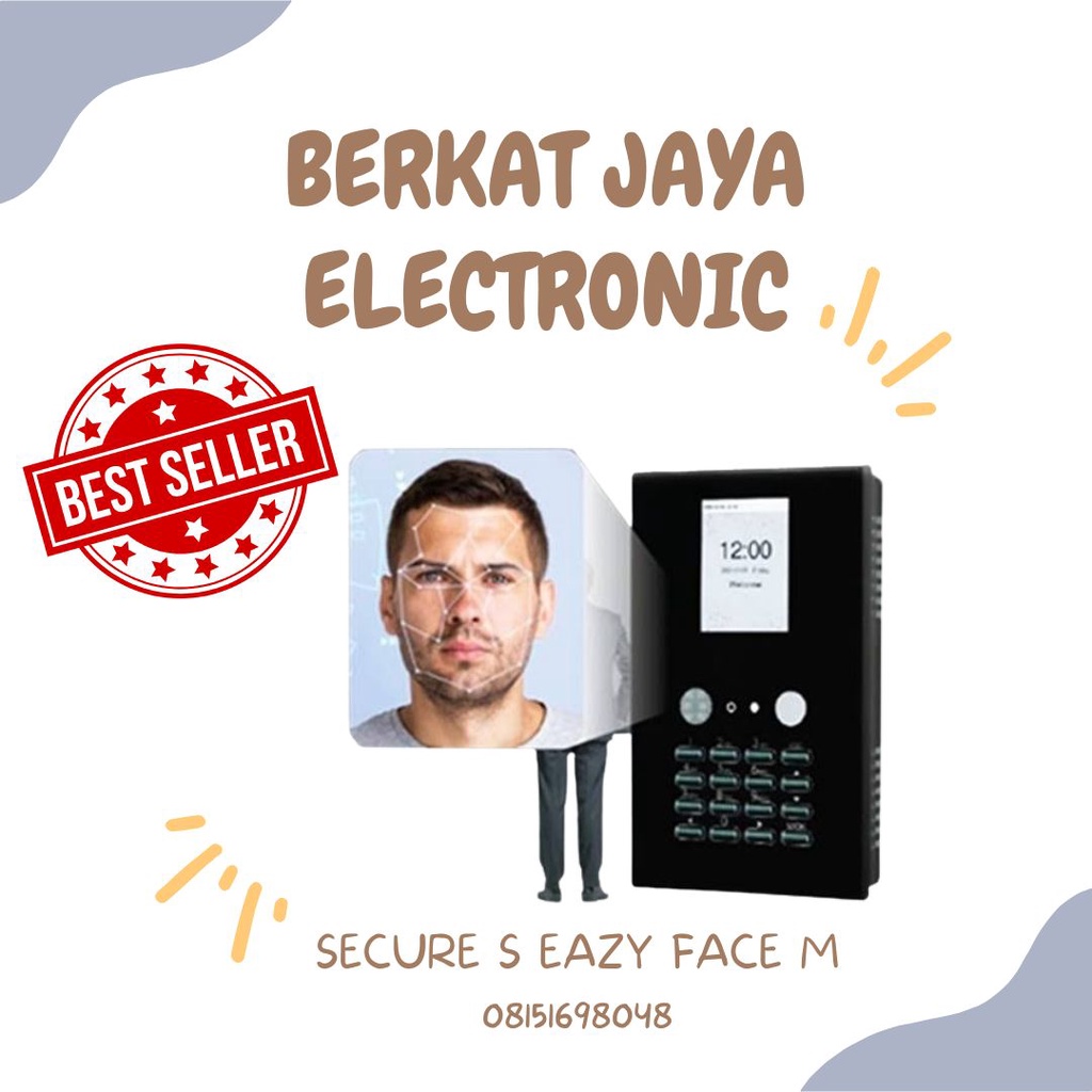 Jual Secure S Eazy Face-M Mesin Absen Wajah | Shopee Indonesia