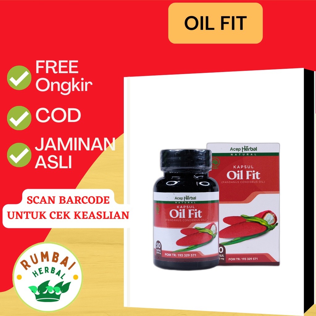 Jual Oil Fit - kapsul oilfit Acep Herbal Pekanbaru Riau - 100% Original ...