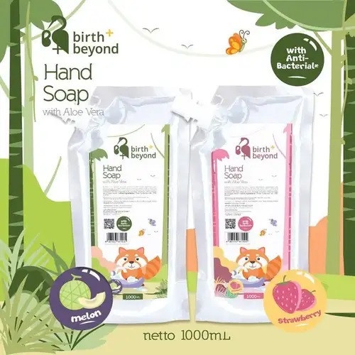 Jual Birth Beyond Hand Soap With Aloe Vera - Sabun Cuci Tangan 1000ML ...