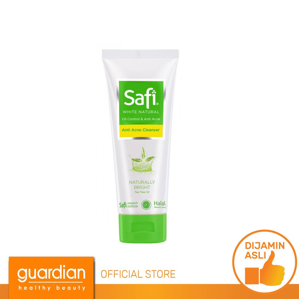 Jual SAFI White Natural Anti Acne Cleanser 100g | Shopee Indonesia