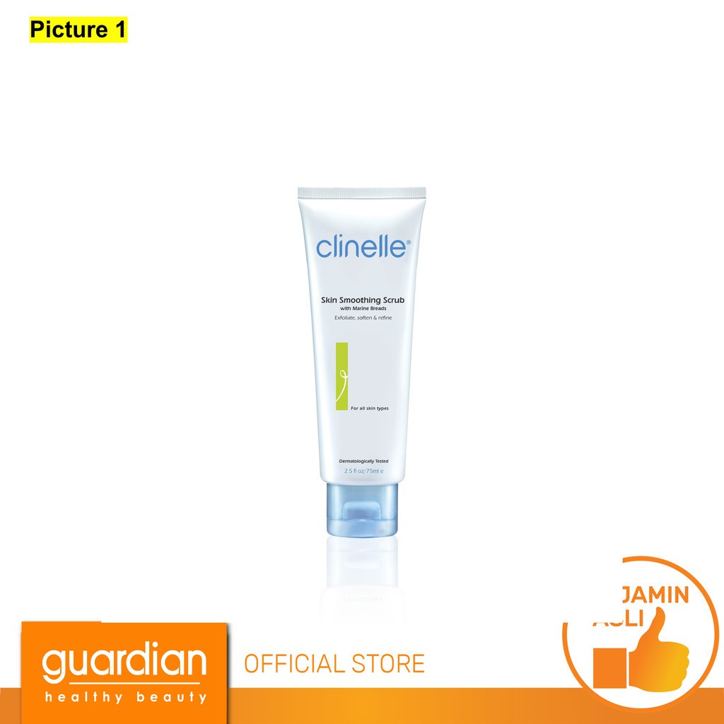 Jual CLINELLE Skin Smoothing Scrub With Marine Beads 75ml | Shopee ...