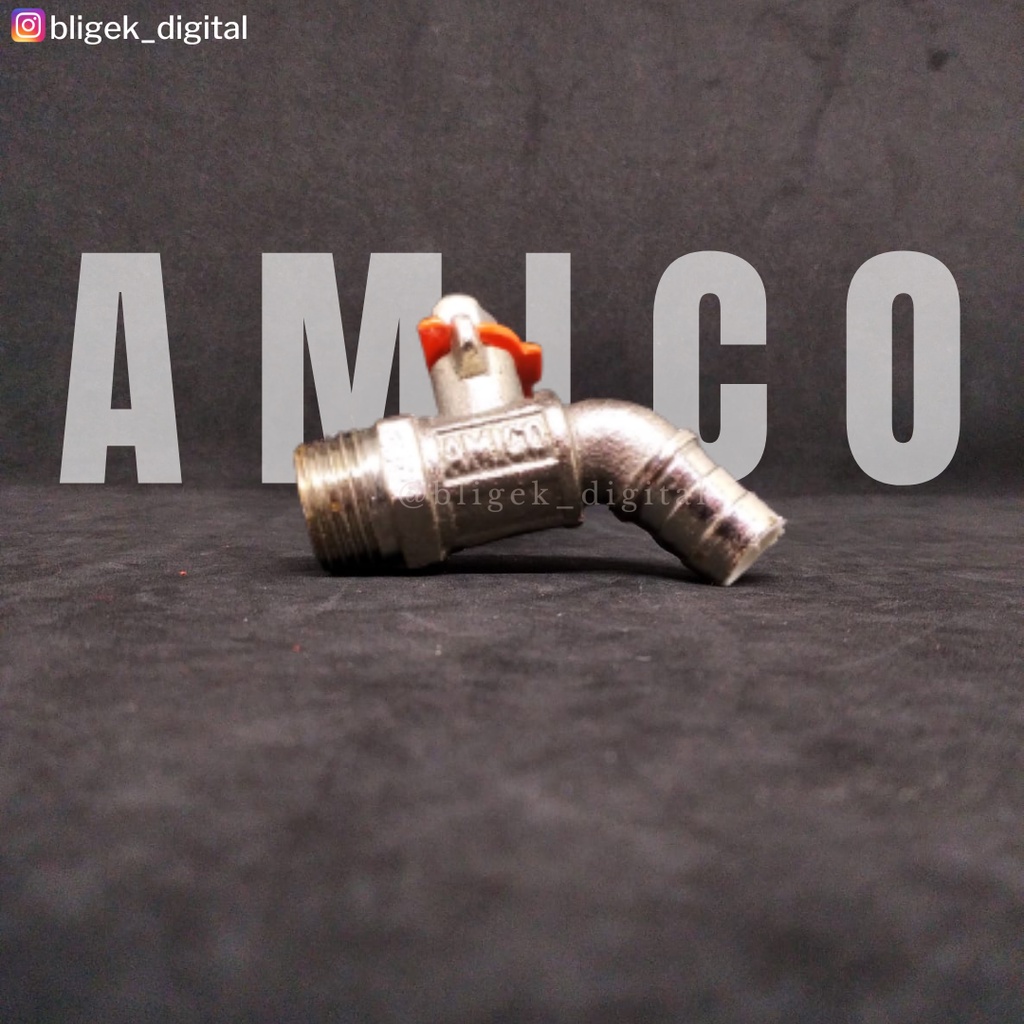 Jual Kran Kuningan Merk AMICO 1/2 Inch | Shopee Indonesia