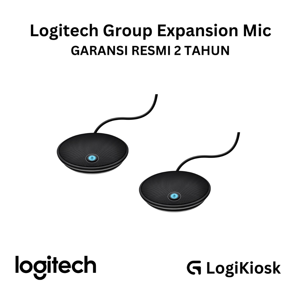 Jual LOGITECH Group Expansion Mic - Garansi Resmi 2 Tahun | Shopee ...