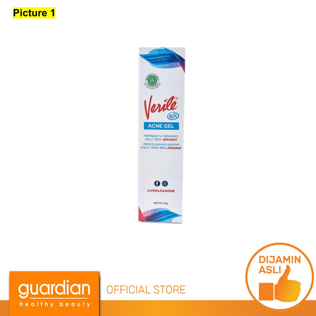 Jual VERILE Acne Gel 10g | Shopee Indonesia