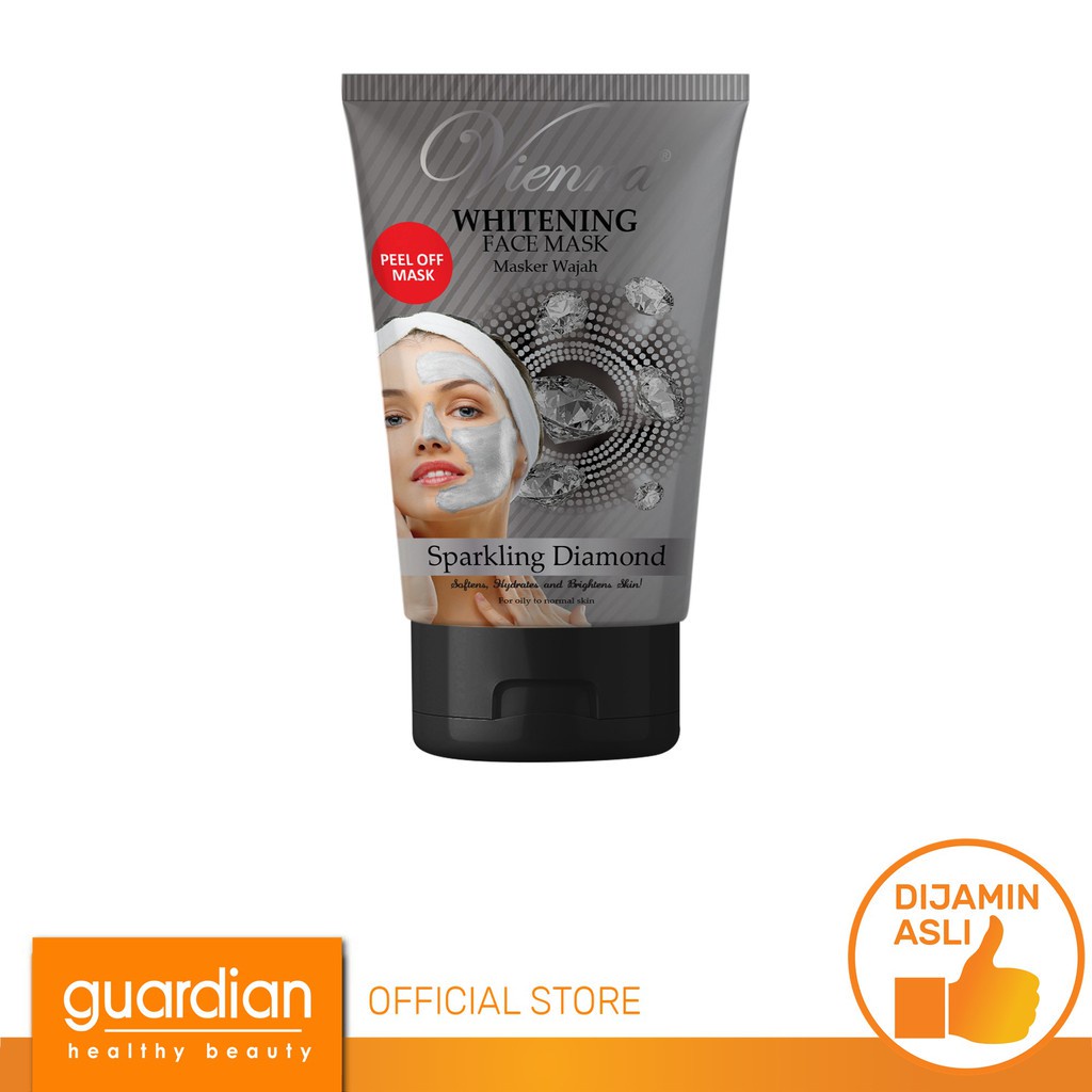 Jual VIENNA Face Mask Sparkling Diamond 50g | Shopee Indonesia