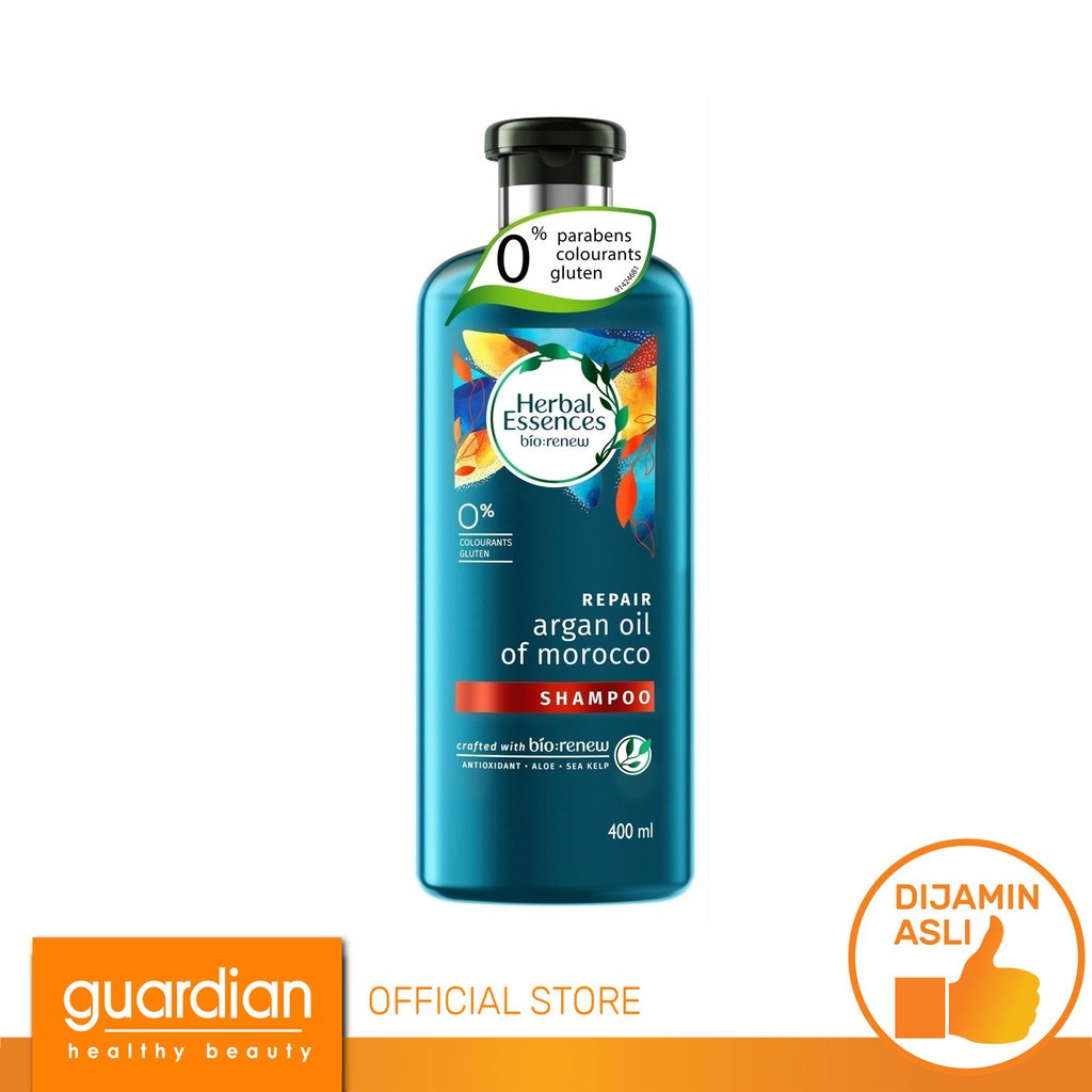 Jual HERBAL ESSENCES Shampoo Repair Argan Oil Of Morocco 400ml | Shopee Indonesia