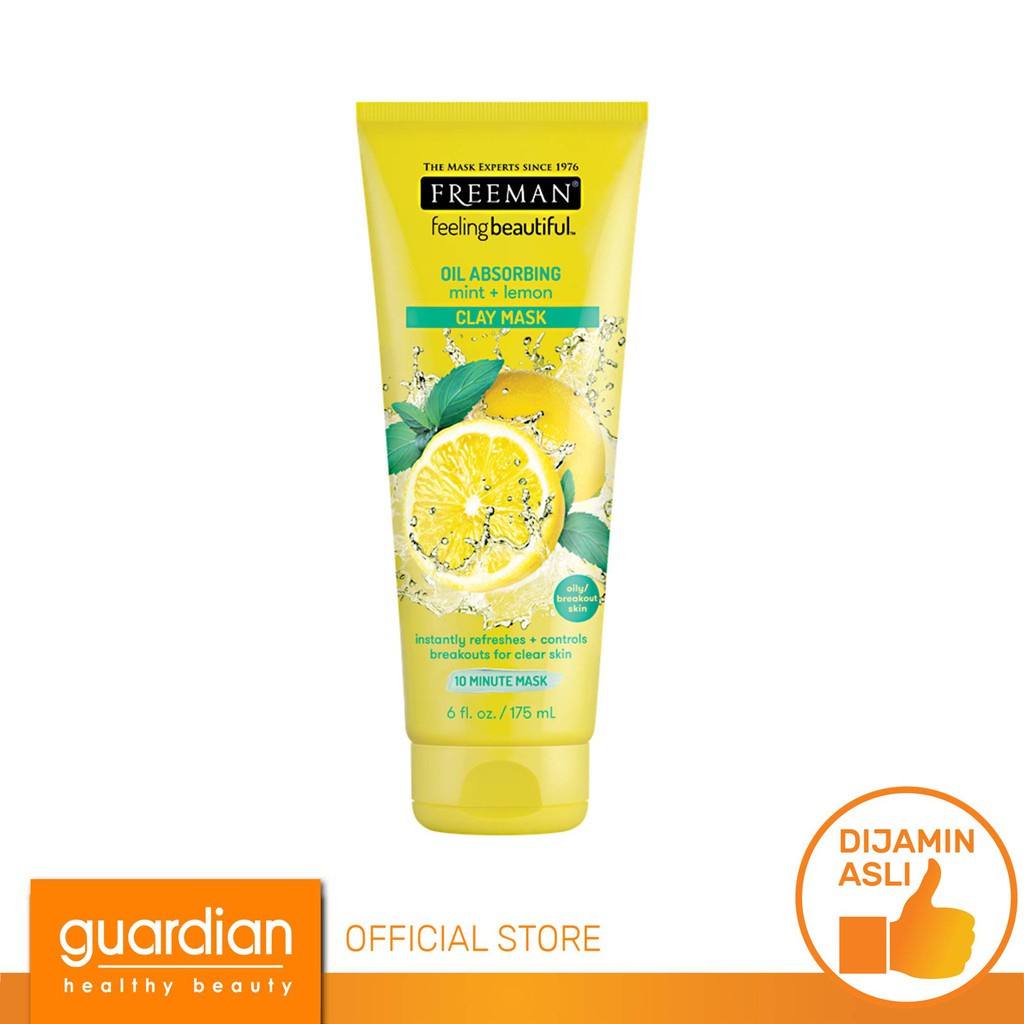 Jual FREEMAN Mint + Lemon Mask 175ml | Shopee Indonesia