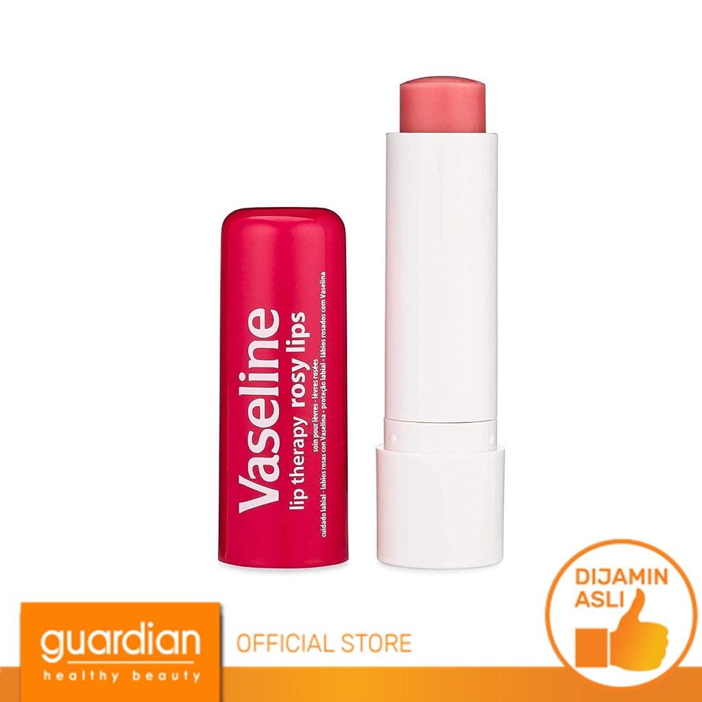 Jual Vaseline Lip Therapy Balm Stick 4.8g - Rosy Lips | Shopee Indonesia