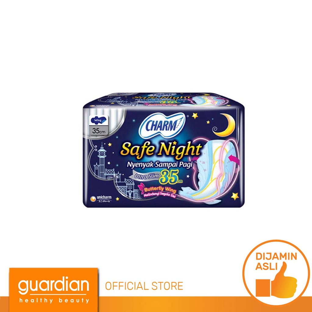 Jual CHARM Body Fit Super Comfort Night Wing 35Cm 6S | Shopee Indonesia