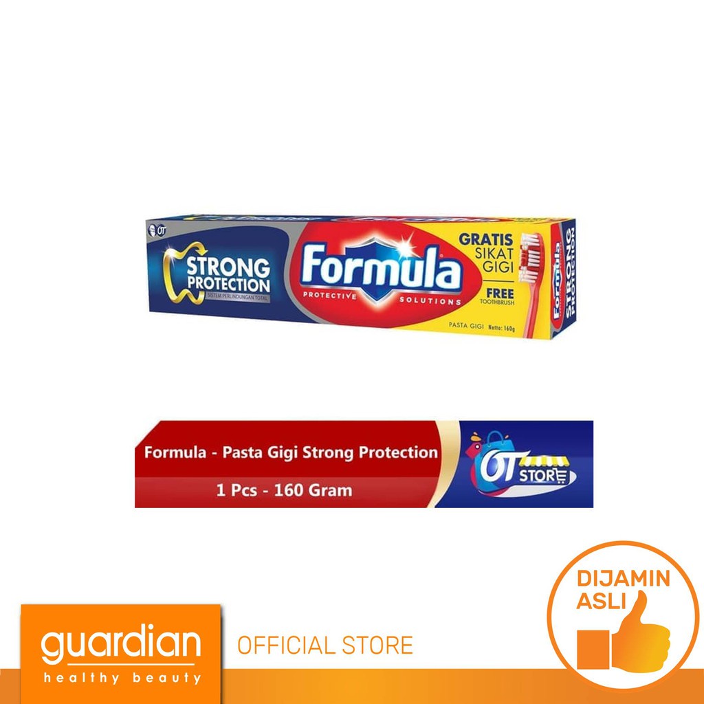 Jual FORMULA Tooth Paste Strong Protect 160g | Shopee Indonesia