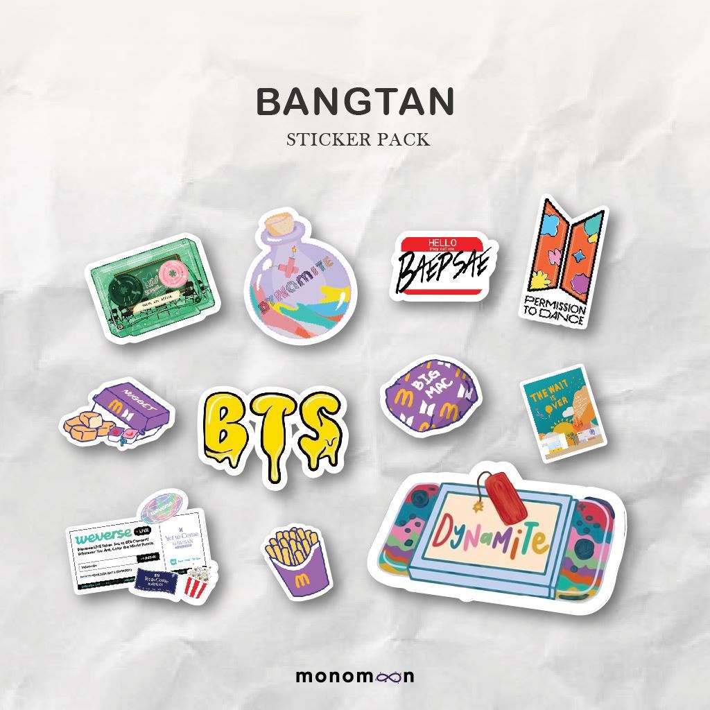 Jual BTS Sticker Pack | Shopee Indonesia