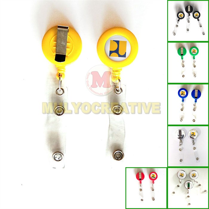Jual ID Card Yoyo Dinas PU Gantungan ID Card Holder Logo PUPR | Shopee ...