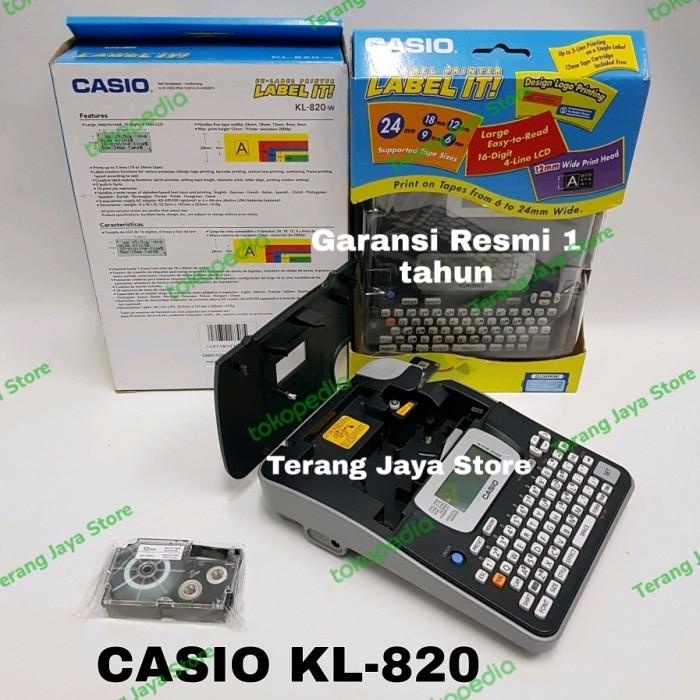 Jual Casio Label Printer KL-120 Label It KL 120 Printer Label Casio ...