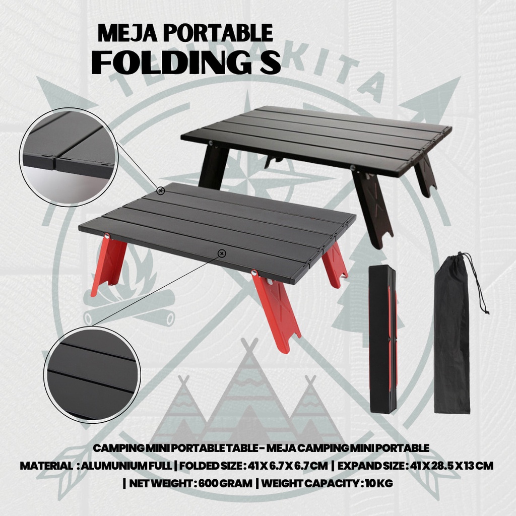 Jual Meja Lipat Mini | Mini Folding Table | Meja Outdoor | Meja ...